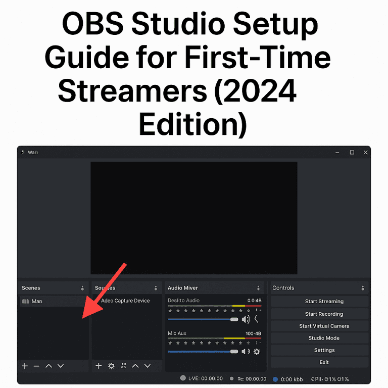 OBS Studio Setup Guide for First-Time Streamers (2025 Edition) - Stream ...